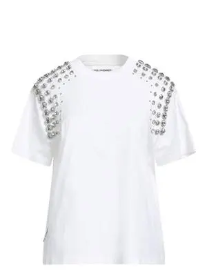 DES_PHEMMES T-shirt With Appliqués - White
