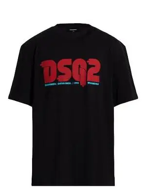 Dsquared2 T-shirt Size Cotton - Black