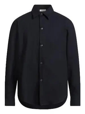 Sandro Shirt Midnight Size Cotton - Blue