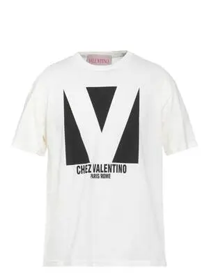 Valentino Garavani T-shirt Size Cotton - Ivory