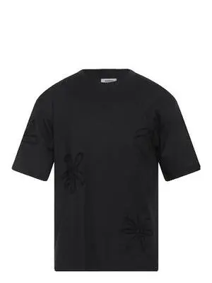 Sandro T-shirt Cream Size Cotton - Black