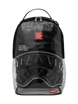 SPRAYGROUND Shark Central Backpack - Black/clear