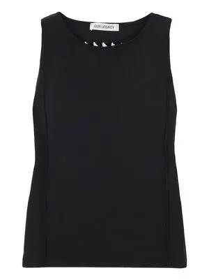 OUR LEGACY Cutout Cotton-Jersey Tank