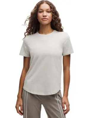 Lululemon Love Crewneck T-shirt - Heathered Dove Grey