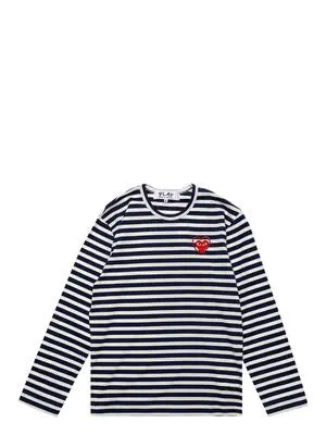 PLAY COMME DES GARCON Metalstone Stripe Tee