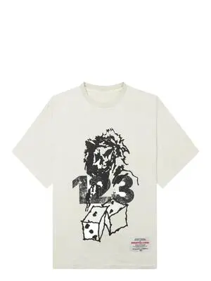 RIVINGTON ROI REBIS X Feature I Must Win Tee - White