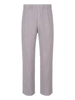 Issey Miyake Tailored Pleats Pants - Grey