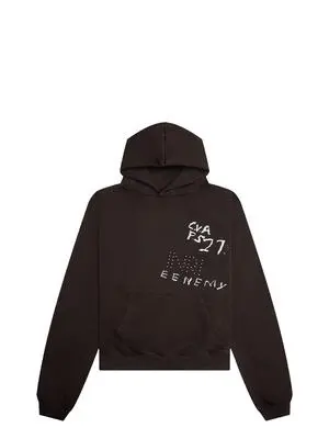 RIVINGTON ROI REBIS Inri Cva Hoodie - Brown