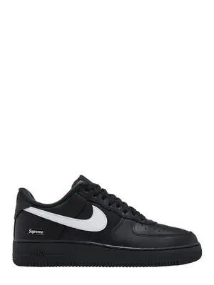 Nike Supreme X Force 1 Low Sneakers - Black
