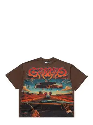 GODSPEED On The Run Graphic T-shirt - Brown