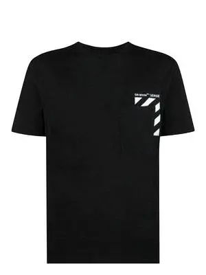 Off-White Diag Slim Short-sleeve T-shirt - Black