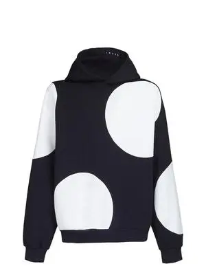 Marni Polka Dot Hoodie - Black