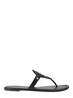Tory Burch Miller Leather Sandals - Black