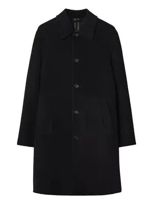 Burberry Wool Car Coat - Black