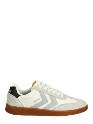 HUMMEL Lace-up Low-top Sneakers - White