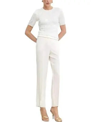 Guess Logo Knit T-shirt - White