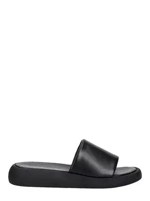 SUMMERY COPENHAGEN Leather Sandals - Black
