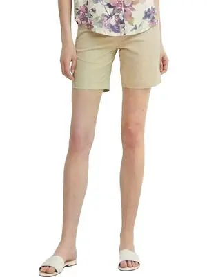 Gant Tailored Flat-front Shorts - Neutrals