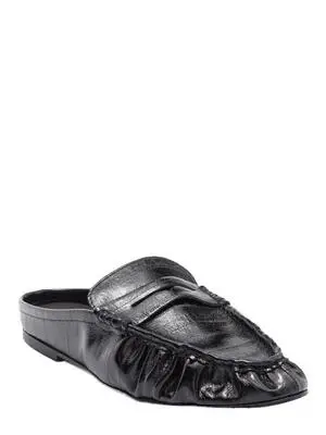 Steve Madden Rafe Loafer Mule Black