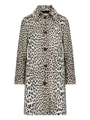 CALLAS MILANO Alaine Animal Print Coat