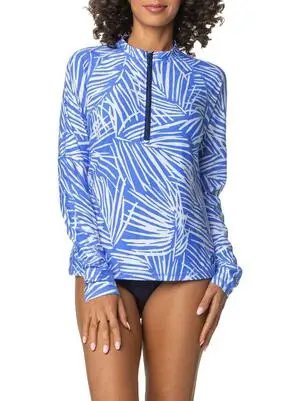 Helen Jon Upf 50+ Sun Shirt - South Seas Blue Periwinkle