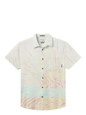 BAJA LLAMA Sunburstvagabond Button Up - Cream