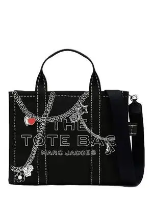 Marc Jacobs The Medium Canvas Tote - Black Multi