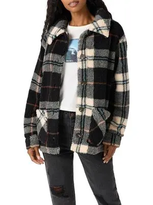 O'NEILL Huxlee Plaid Fleece Shirt Jacket