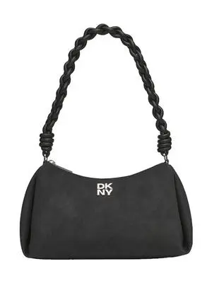 Dkny Remy Top-zip Shoulder Bag - Black/silver