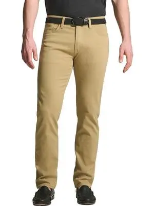 34 Heritage Textured Straight Leg Pants - Beige Honeycomb