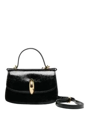 Dolce Vita Lucia Faux Leather Top Handle Bag - Black