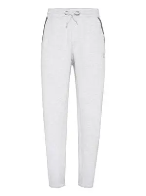Brunello Cucinelli Double Cloth Trousers - Pearl Grey