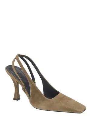 PROENZA SCHOULER Suede Slingback Pumps