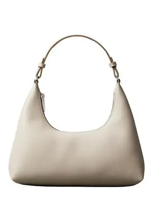 Calvin Klein Foil Logo Shoulder Bag Chateau/desert Taupe