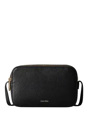 Calvin Klein Foil Logo Camera Bag - Black