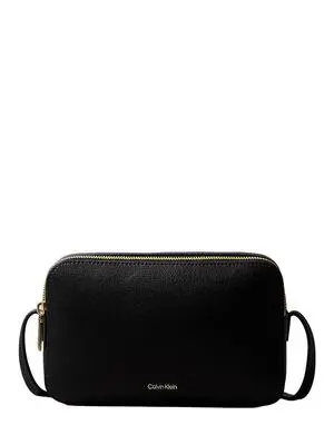 Calvin Klein Foil Logo Camera Bag Black/toasted Coconut