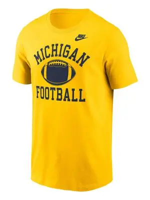 Nike Michigan Legacy Football Icon College T-shirt - Yellow