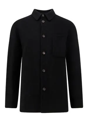 HEVO Bari Wool Coat Black