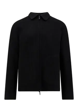 HEVO Verdemare Wool Coat - Black