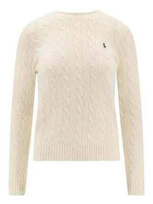 Polo Ralph Lauren Wool And Cashmere Sweater - White