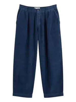 Universal Works Recycled Corduroy Oxford Pant - Indigo