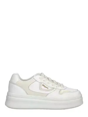 BLAUER. Emery Leather Sneakers - White