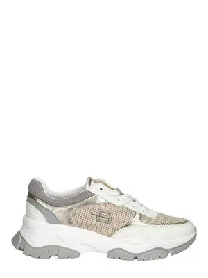 BALDININI Metallic Detail Sneakers - Neutrals