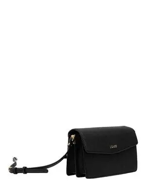 Liu Jo Flap Crossbody Bag - Black