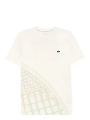 Lacoste Printed Performance T-shirt - Neutrals