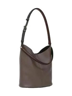 MAISON MARGIELA Leather Tote Bag - Brown