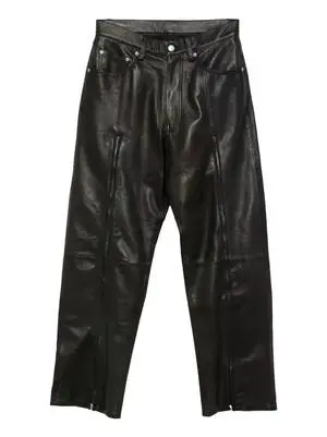 YOKE Leather Trousers