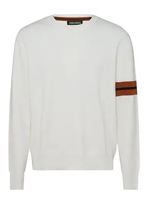 Zegna Cotton Knitwear - White