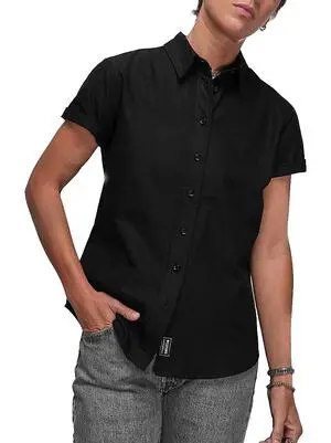 WILDFANG The Essential Oxford Shirt - Black