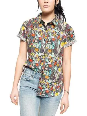 WILDFANG Essential Button-up Shirt - Oasis Multi